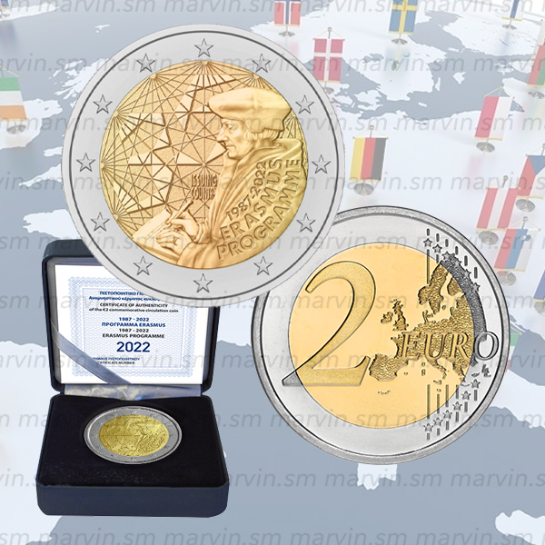 2 euro - Erasmus Programme - Cyprus - 2022 - PROOF