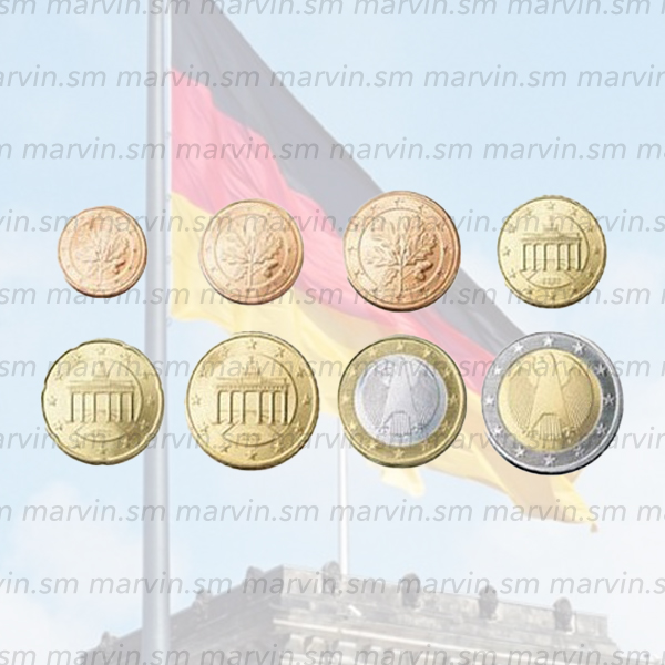 EURO SET in Blister - Germany - 2002 - 8 coins - BU