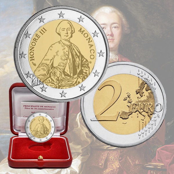 2020 – Monaco – 2€ PROOF “Honoré III”