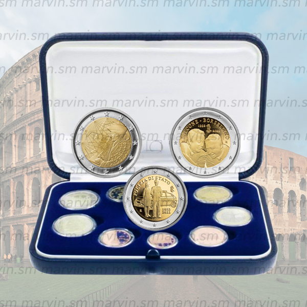 Euro Coin Set - Italy - 2021 - 11 coins - PROOF