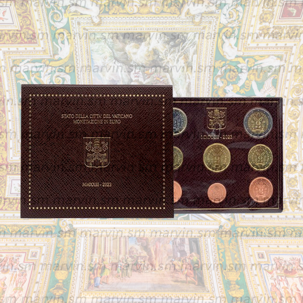 Euro Coin Set - Vatican - 2023 - Bu - 8 coins