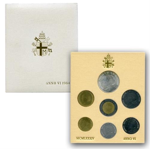 1983 – Vatican – Coin Set BU "Pope John Paul II"