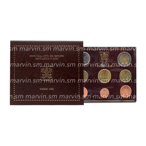 Euro Coin Set - Vatican - 2023 - Bu - 8 coins